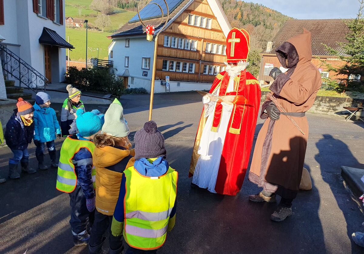 Samichlaus im Kindergarten - Webseite | DE